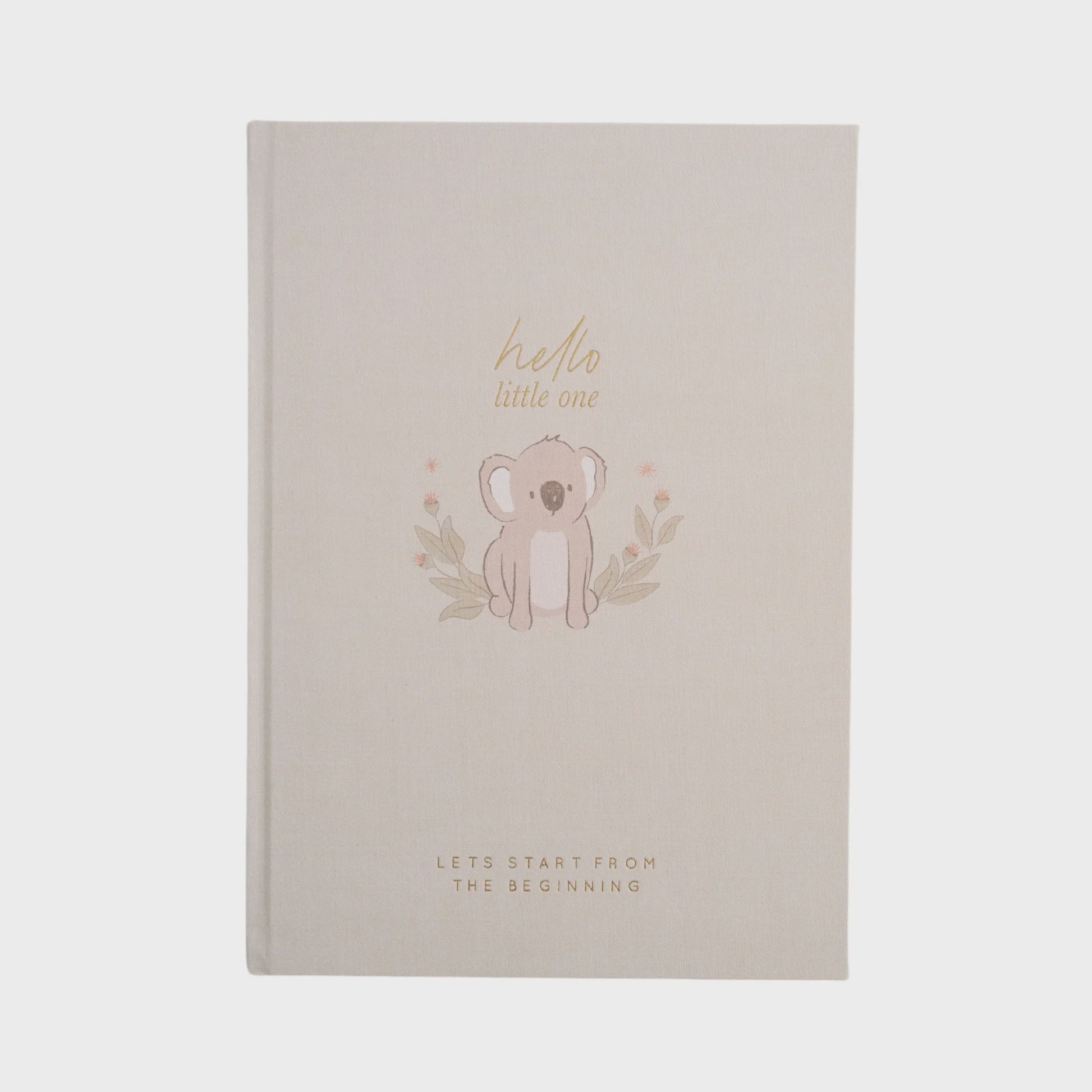Koala - Baby Milestone Book – Wanderluxe Lane