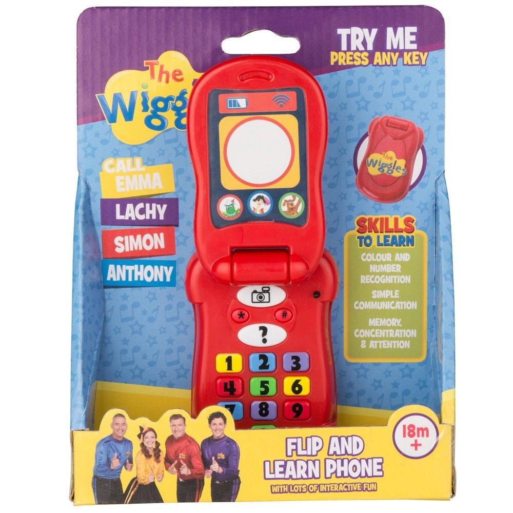 The Wiggles - Educational Flip & Learn Mobile Phone – Wanderluxe Lane