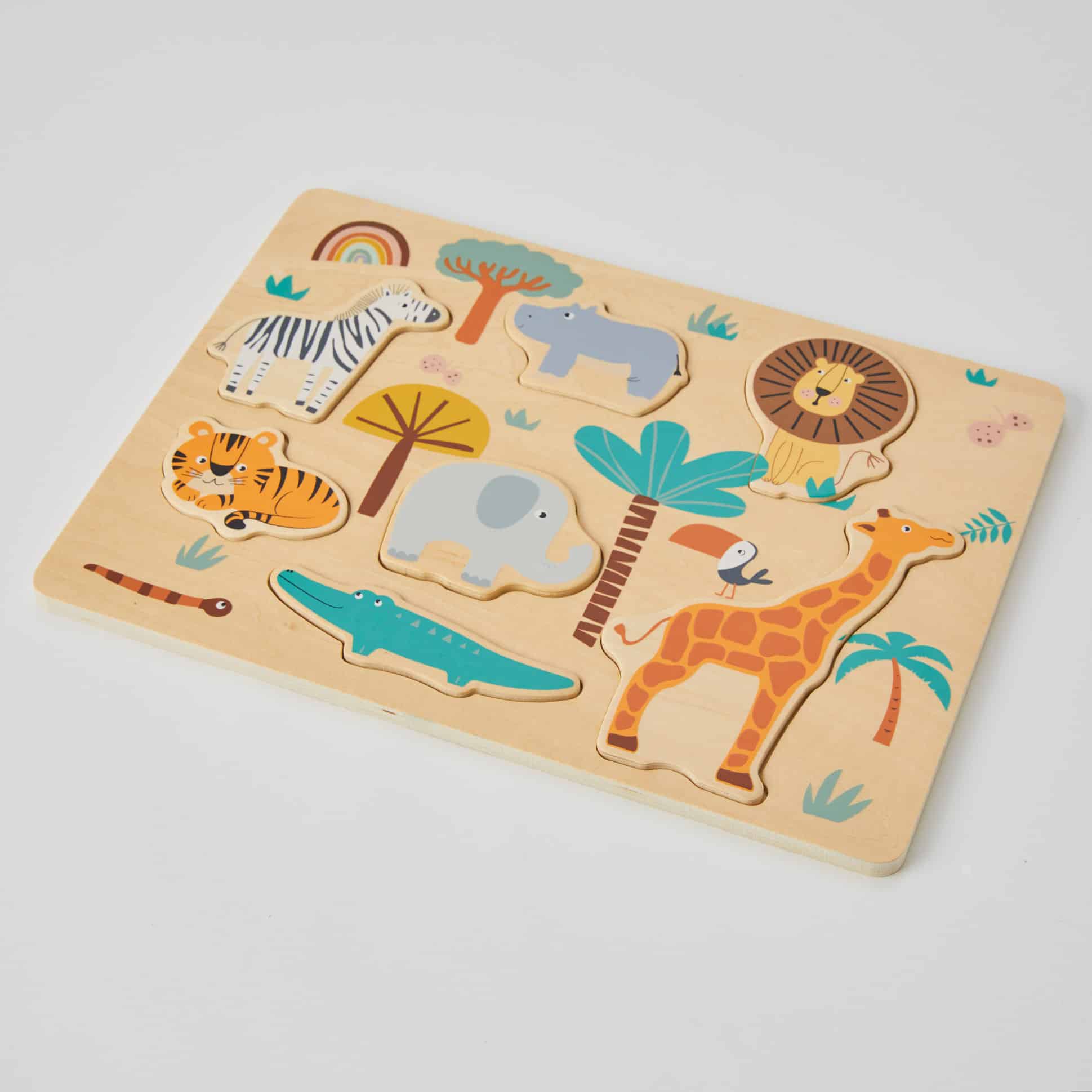 Animal Puzzle Wooden Toy for Kids | Zookabee – Wanderluxe Lane