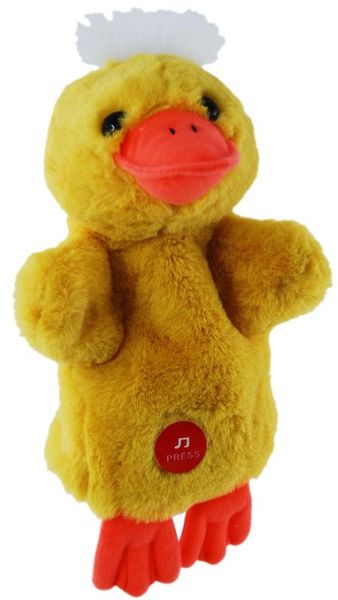 Duck With Sound | Hand Puppet - Elka – Wanderluxe Lane